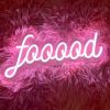 Fooood LED neon sign | Noalux | LED neon signs ⚡Handmade with love
